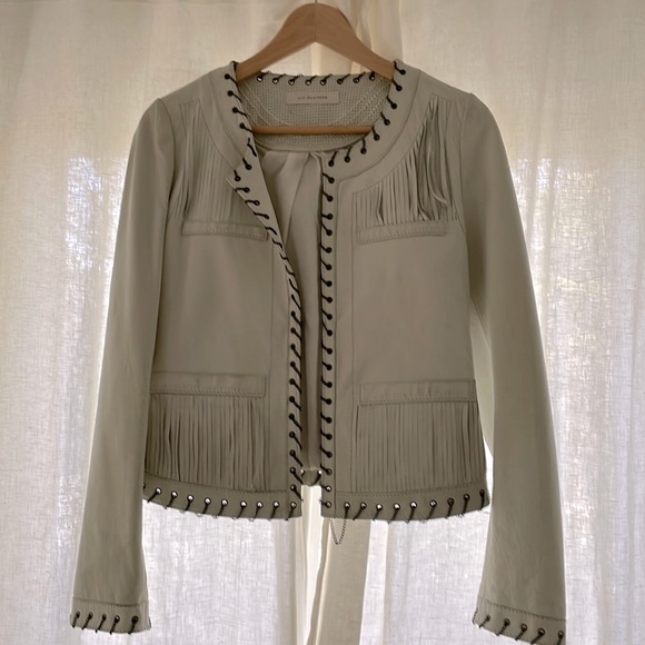 luc duchene | Jackets & Coats | Cool Designer Leather Jacket Luc ...